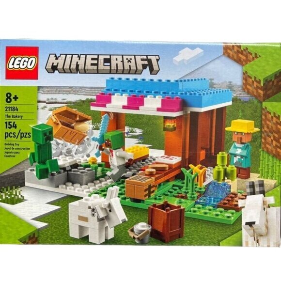 Lego | Toys | Lego Minecraft 2184 Bakery Building Set Goat Snow ...